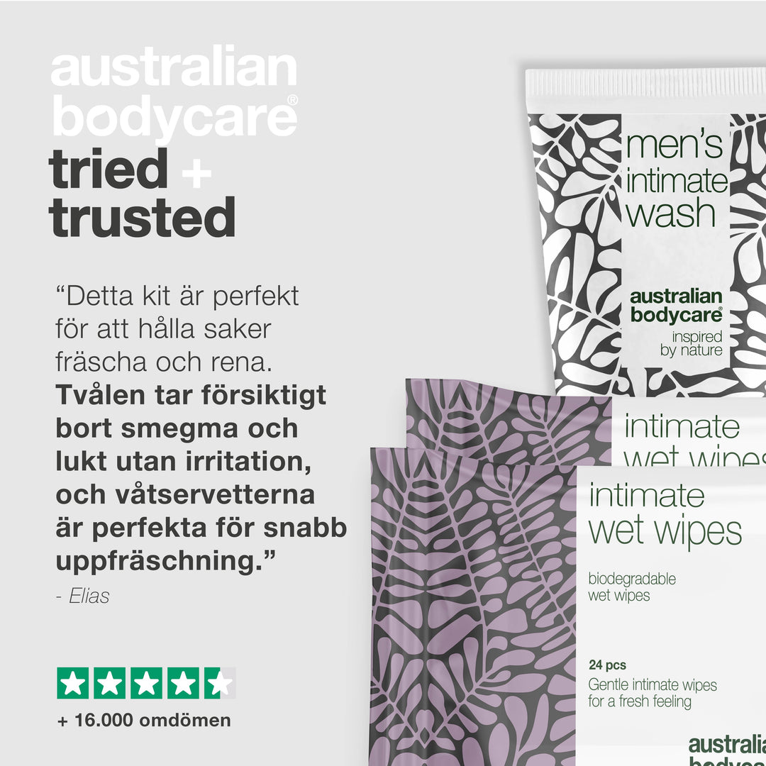 Vårdpaket mot flensost - Rensar & förebygger smegma i intimområdet